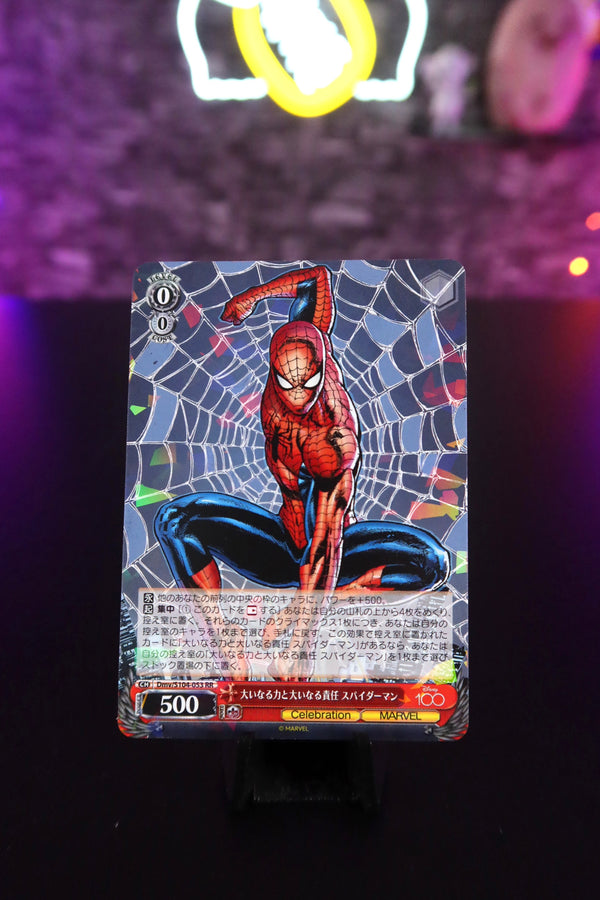 Carta "Spider-Man" de Disney 100 Years of Wonder – ChideeTv